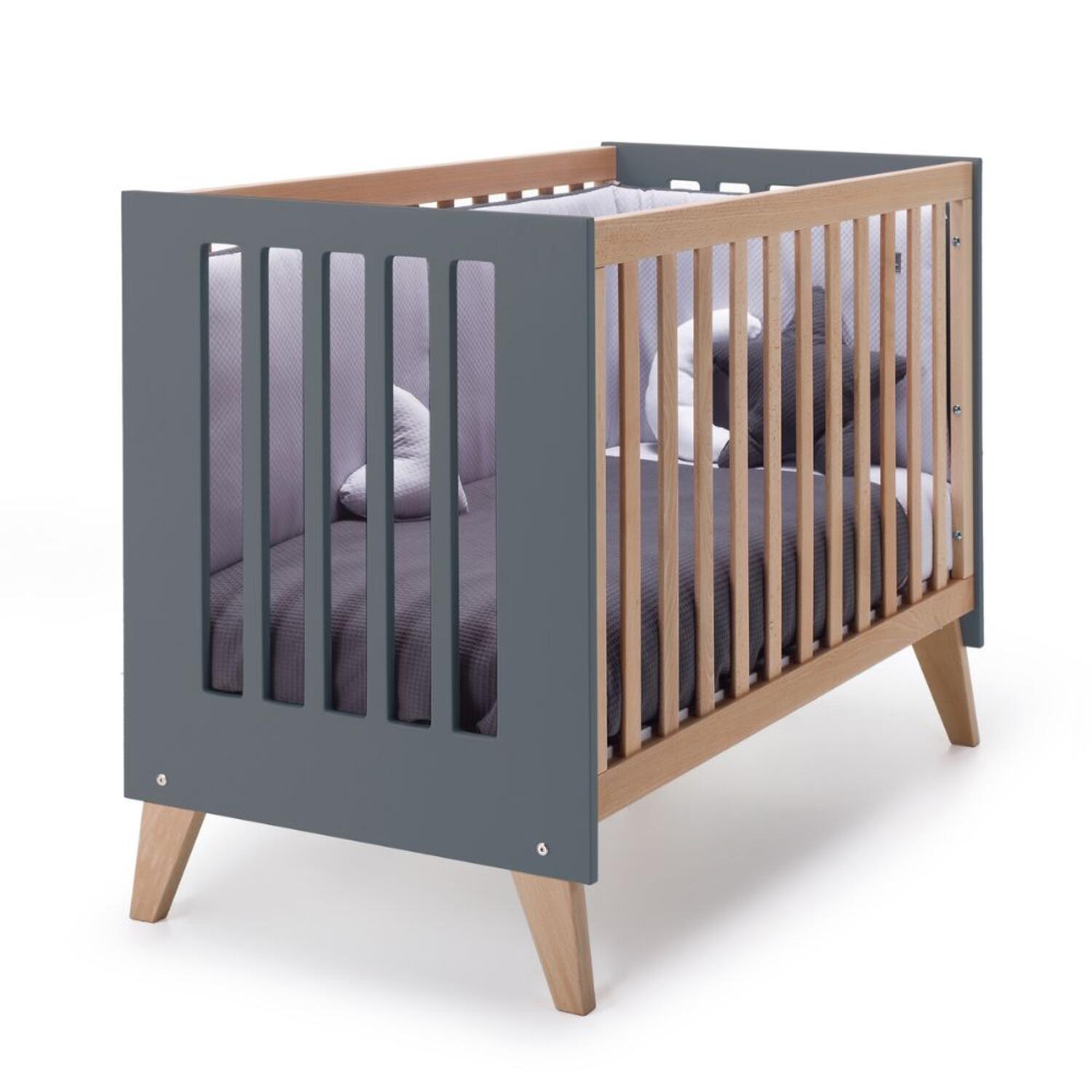 Berço Convertível Alondra Nexor Wood | Marengo 4 em 1 com Barra ...