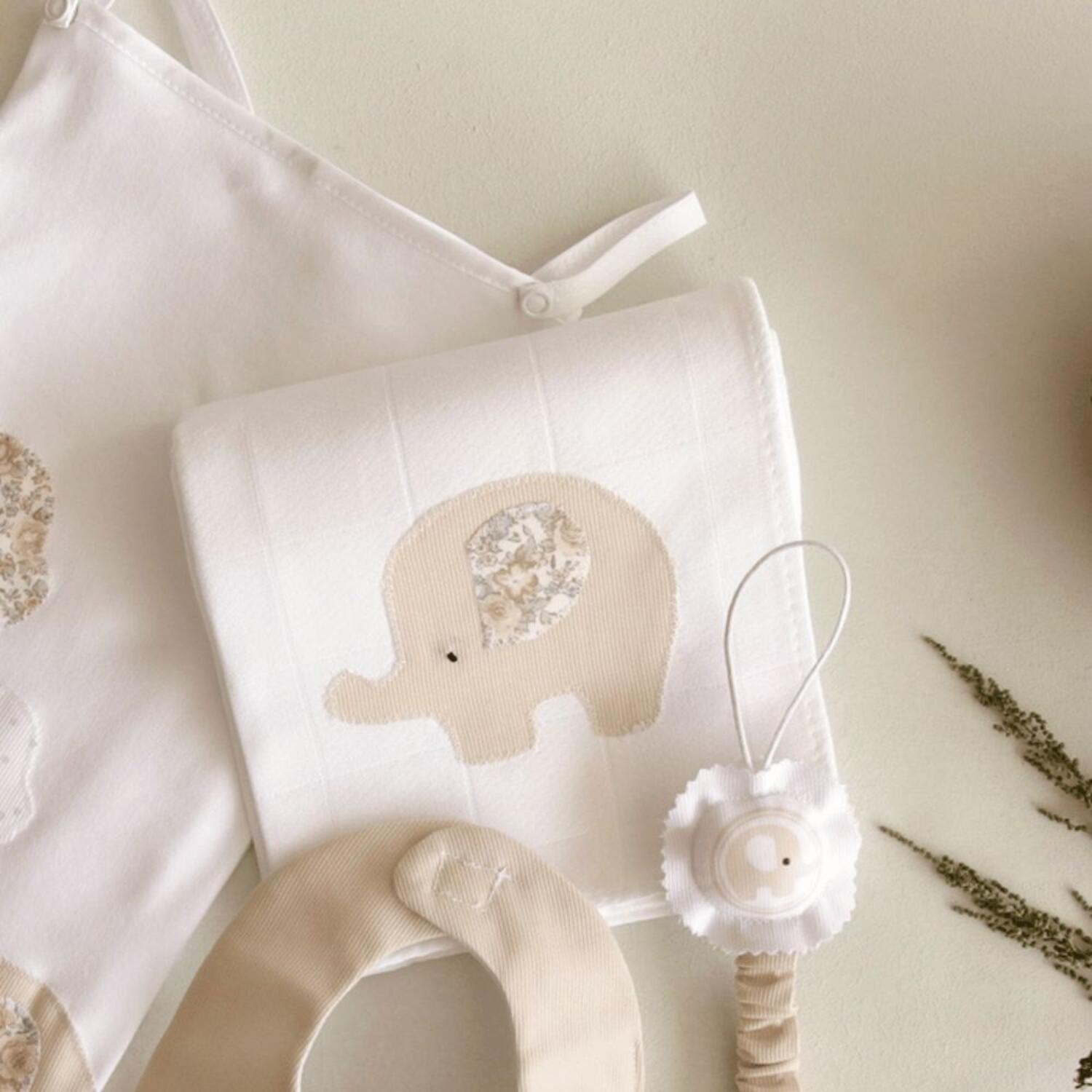 Fralda Maria Carrossel Forest Elefante | Espaço Mamãs - Loja para Bebés ...